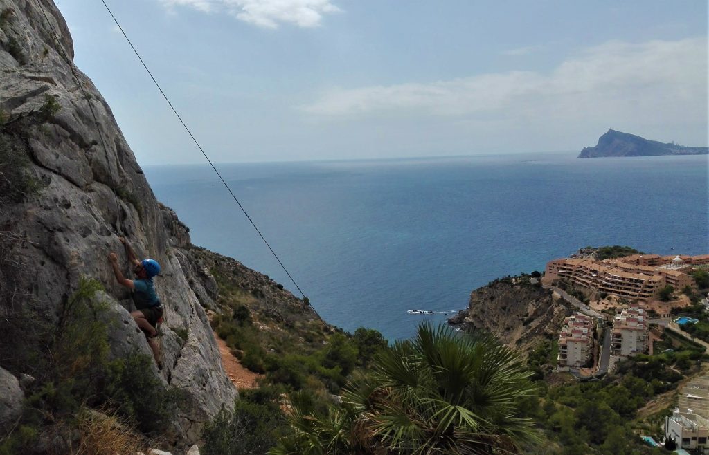 Top Roping Costa Blanca Spain - Bigtime Aventura